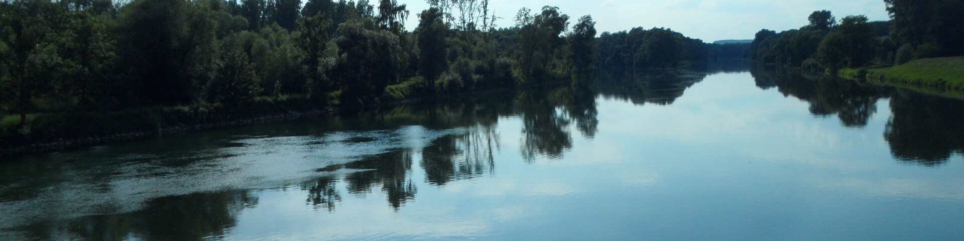 Lech und Donau bei Marxheim