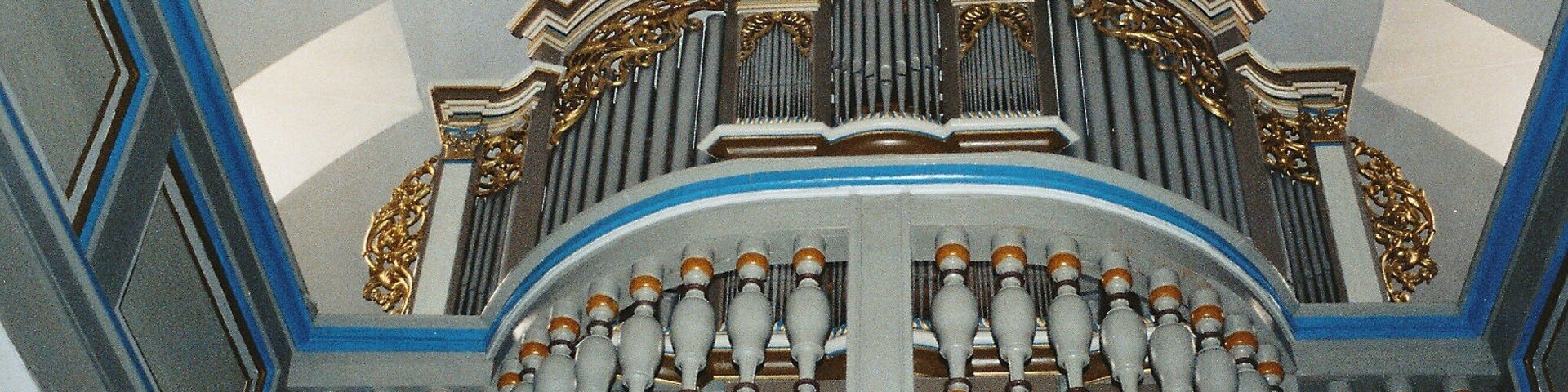 Pfiffelbach, the village church - the organ