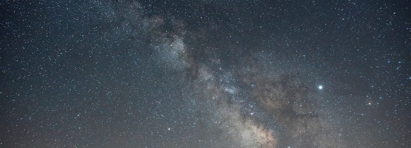 Taken right off the road. This is a single exposure, not a composite