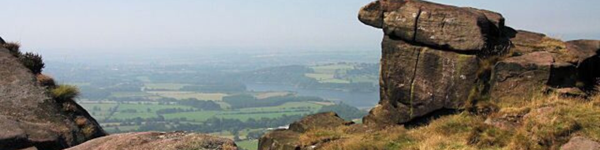 Rock outcrop on Hen Cloud There are a number of rocky outcrops near the summit of Hen Cloud.