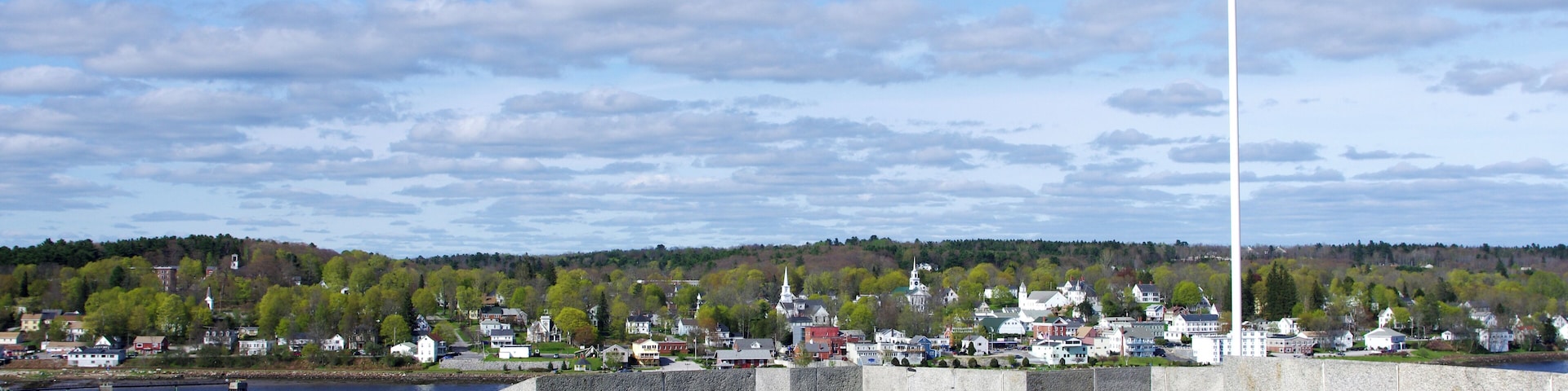 This lessor known Fort Knox protected the Penobscot Narrows. #OnTheRoad