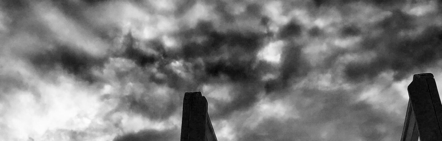 Black-and-White clouds edited to a nice noir...