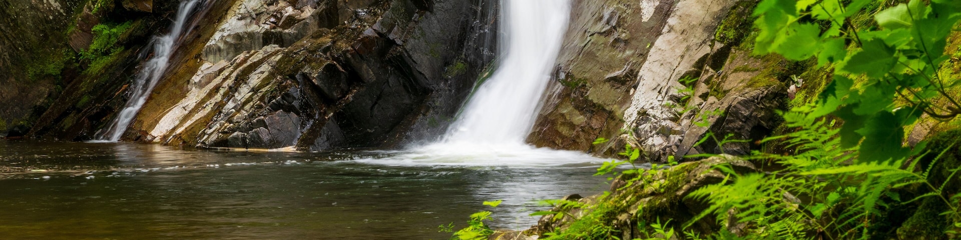 Slate River Falls. It was a great hike along and in the river to reach these falls.