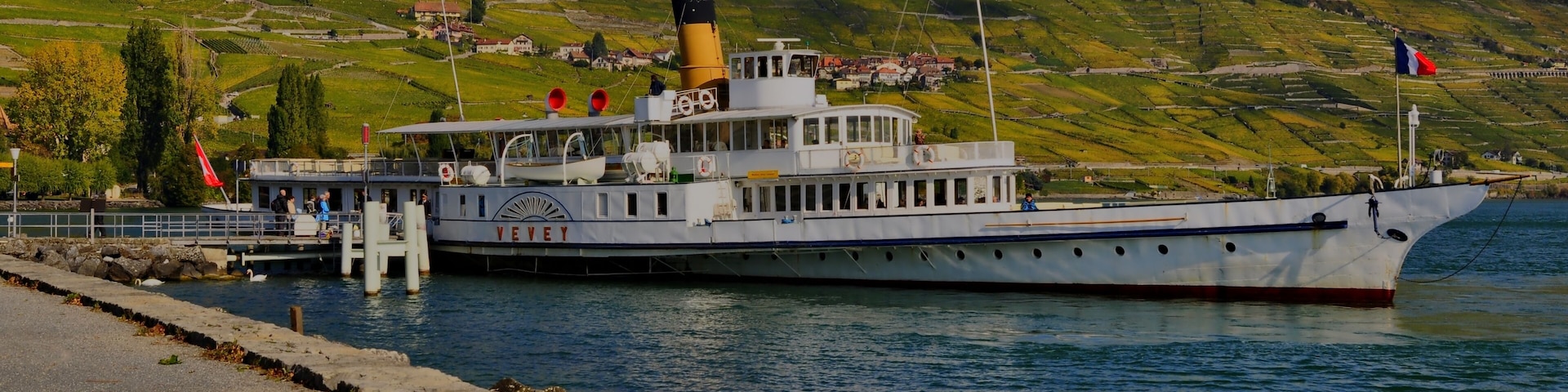 Compagnie Générale de Navigation sur le lac Léman,Vessel,Paddle steamer Vevey