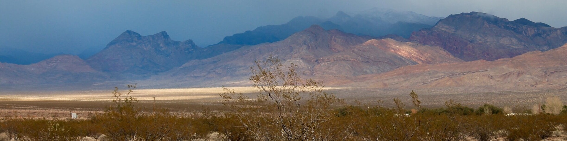 An afternoon storm rolling in over the mountains, just to the southwest of The Virgin River Recreation Area. #Mountains #GreatOutdoors #Nature