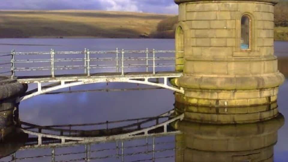 Reservoir water tower on the Upper Llew.