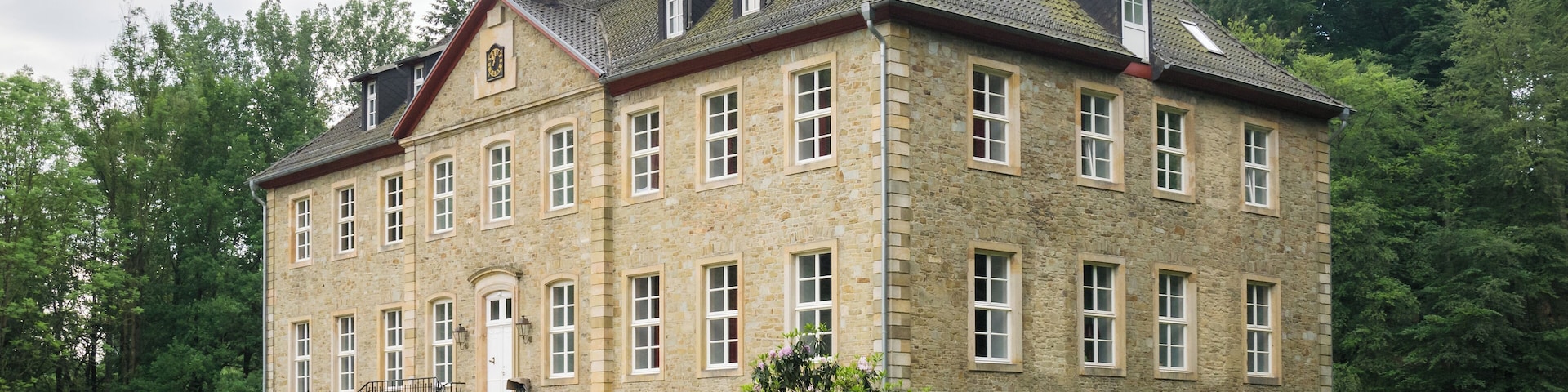 Krebsburg Manor. Ostercappeln, Osnabrück Land, Lower Saxony, Germany