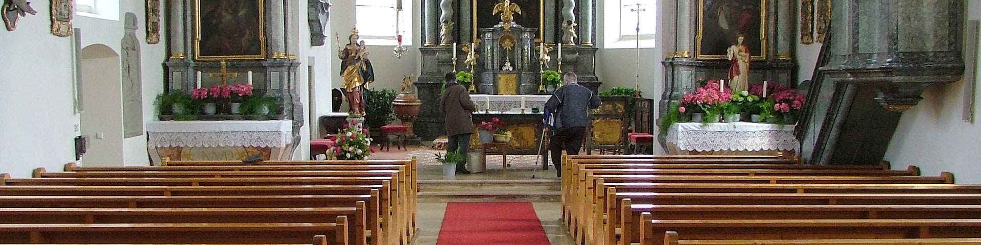 Pfarrkirche St. Ambrosius (innen), Hergensweiler