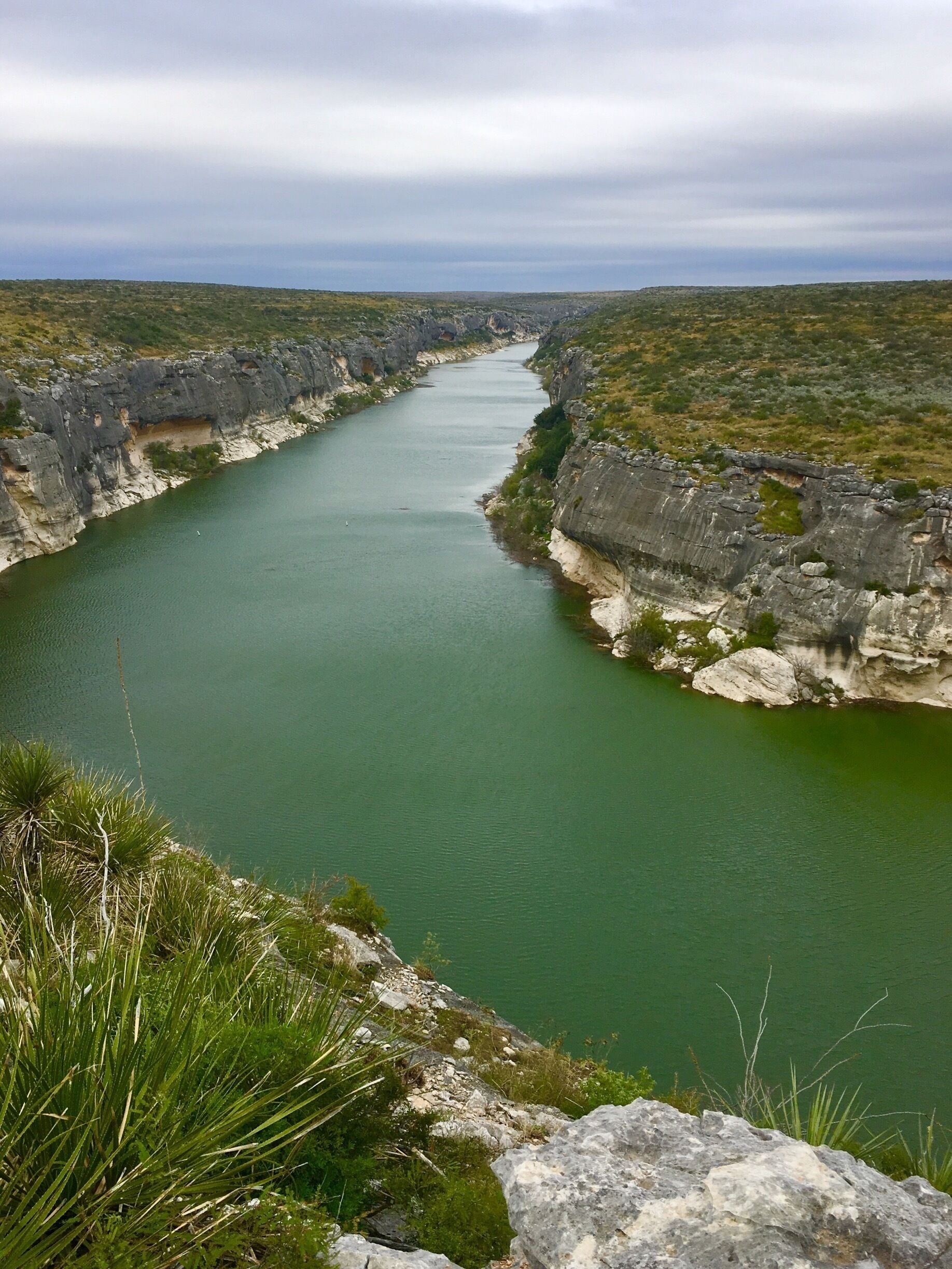 The trail to Panther Cave