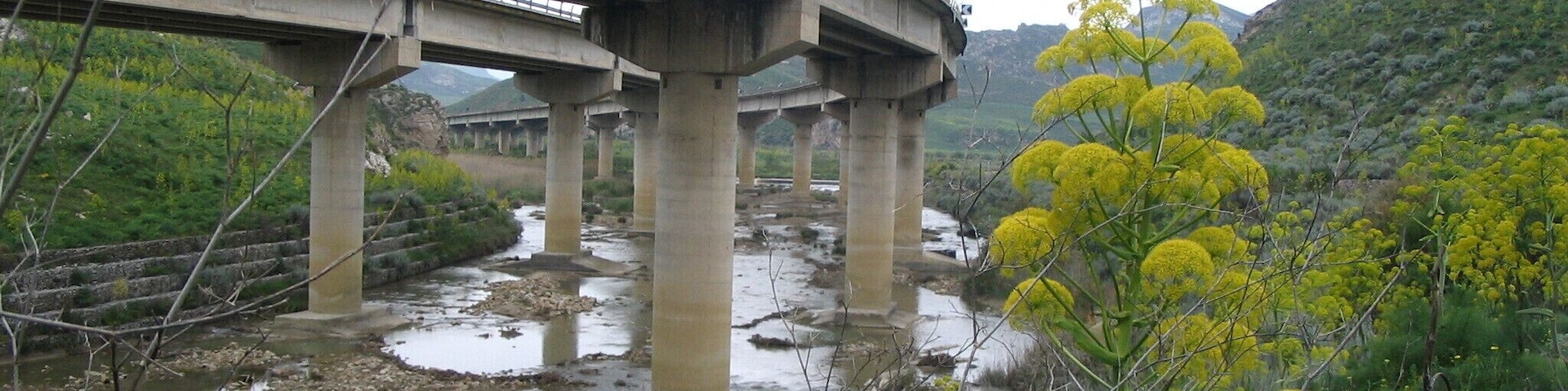 Autostrada A19 à Ponte Cinque Archi, Santa Caterina Villarmosa
