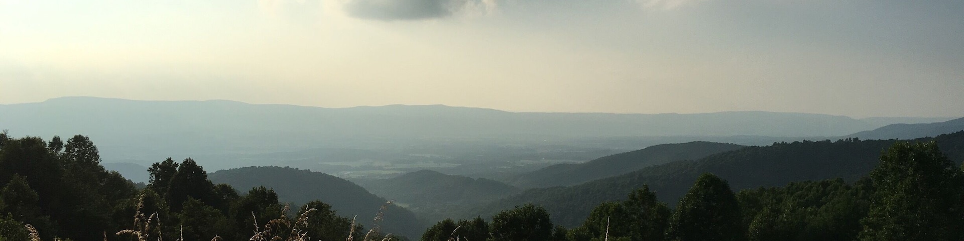 Cruising Skyline Drive Shenondoa National Park yesterday!