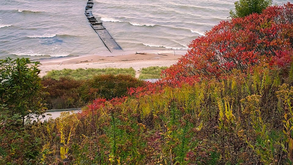 #localsecrets
Beautiful views of Lake Michigan at sunset
