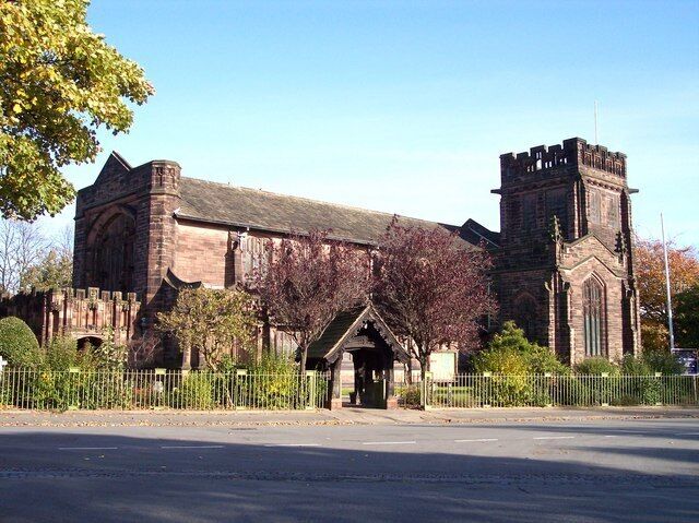 Christ church in Port Sunlight