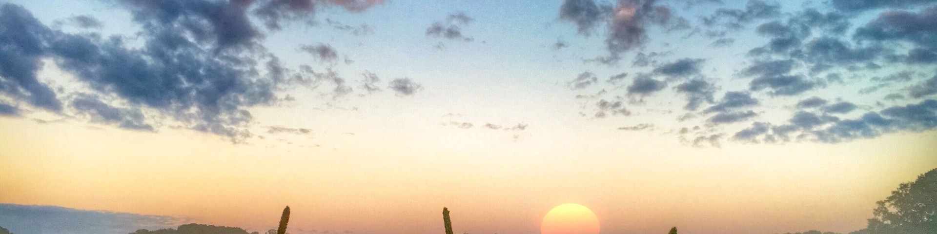 Sunrise in Bladel,the Netherlands