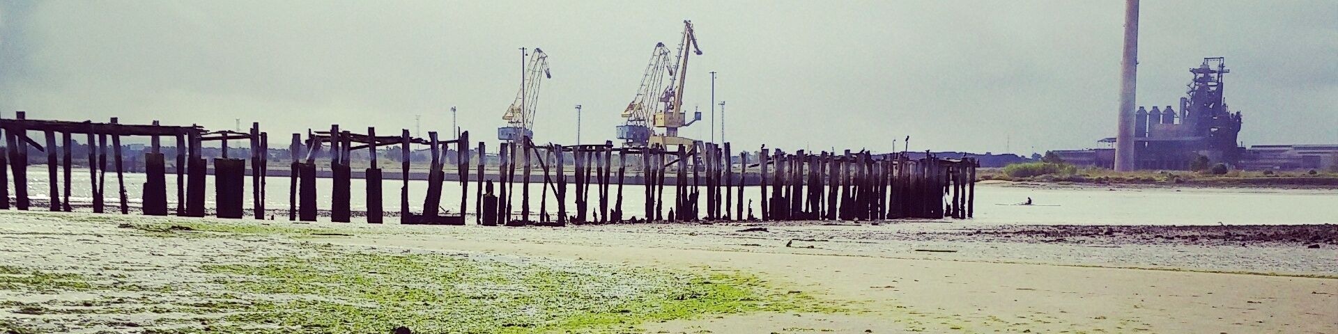 View from Quinta da Lomba (Santo André) beach
