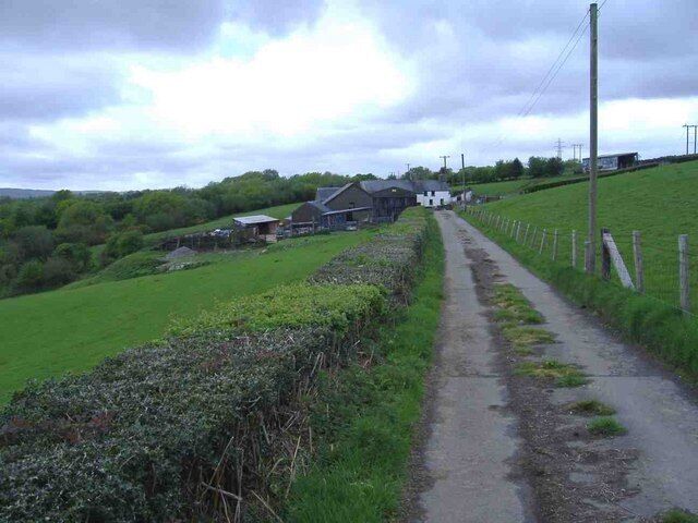 Ty-Person farm, near Upper Church Village