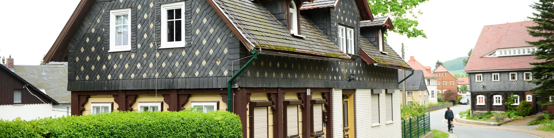 Umgebindehäuser in Seifhennersdorf, Rumburger Straße 65