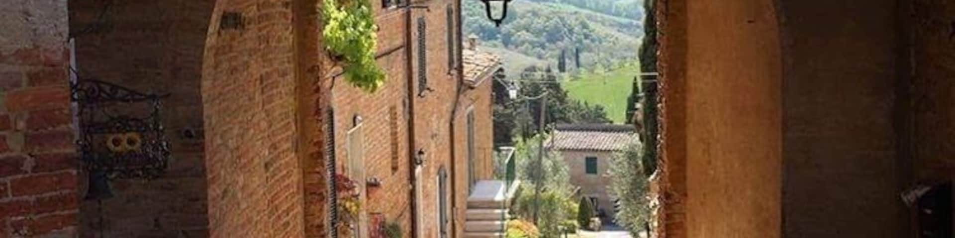 14th Century hilltop town.