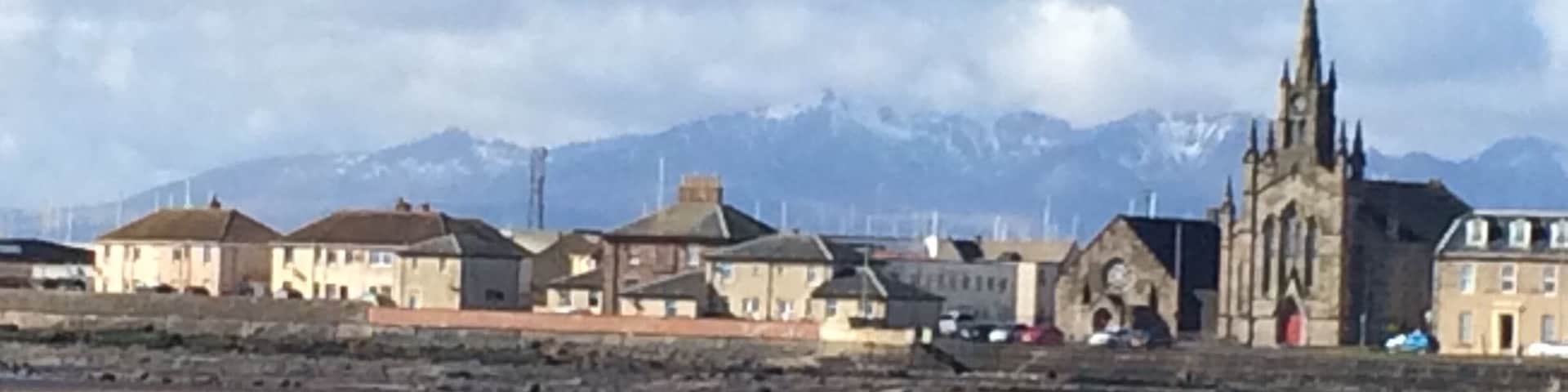 Still some snow on the peaks in Arran