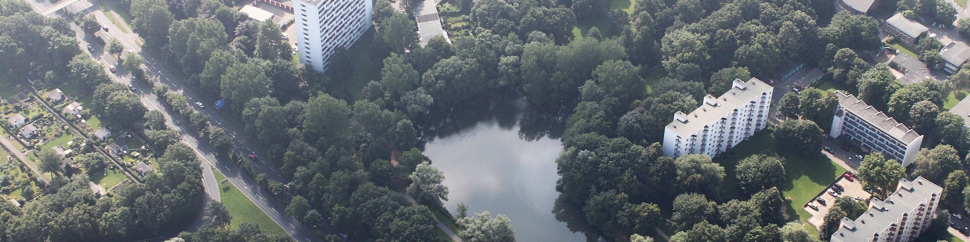 Luftaufnahme Bremen; Vahrer See; Flughöhe 500 m