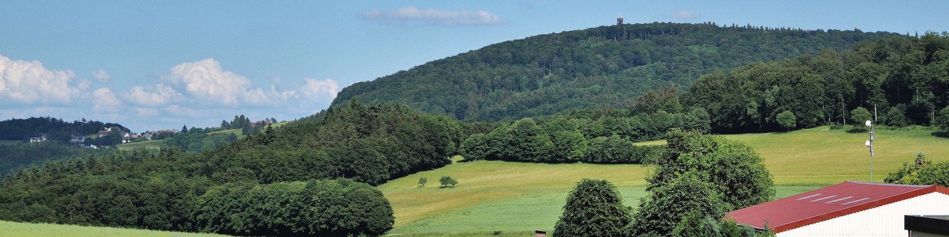 Pferdskopf (Taunus) as seen from Mauloff village.