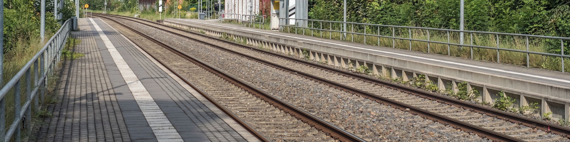 Jocketa train station in Saxony
