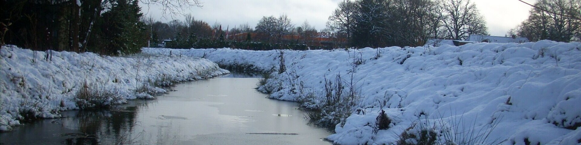 Winter im Neubaugebiet Eversten-West