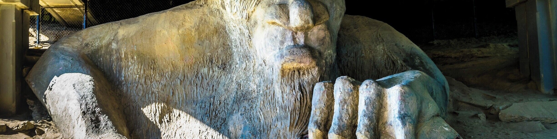 Big ugly troll under a bridge on N 36th street