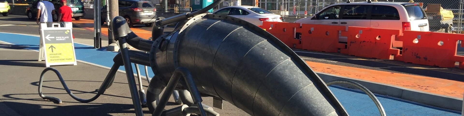 On the way to Seattle Aquarium