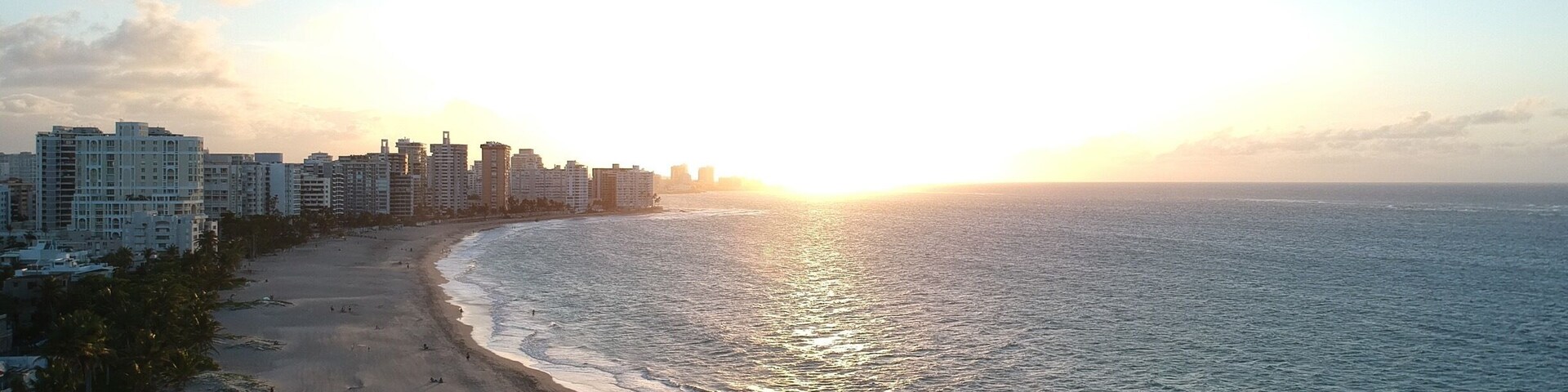 Great beach just down from the hostel, security everywhere, used the drone to get this.