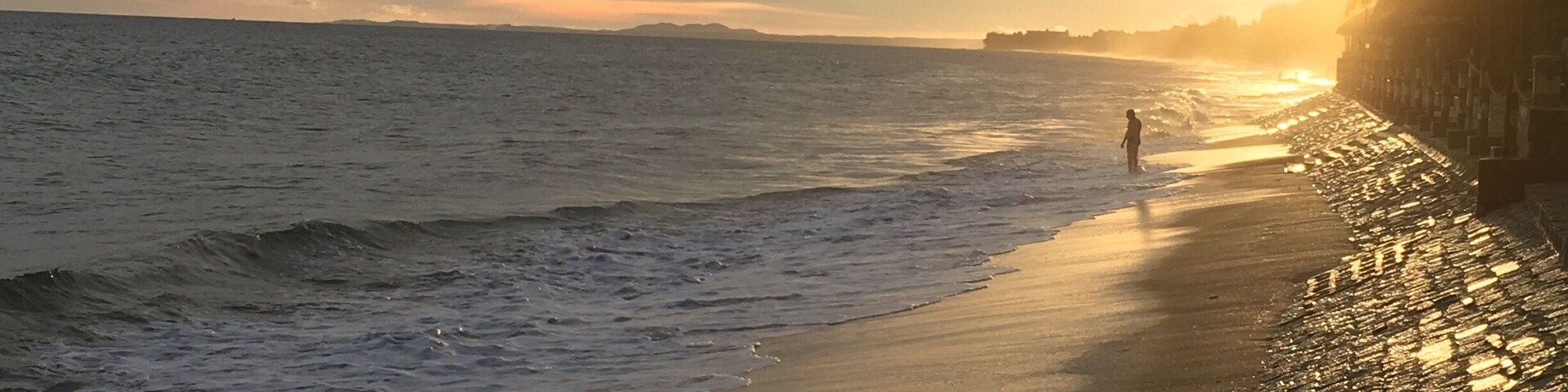 The most beautiful sunset #beachbound