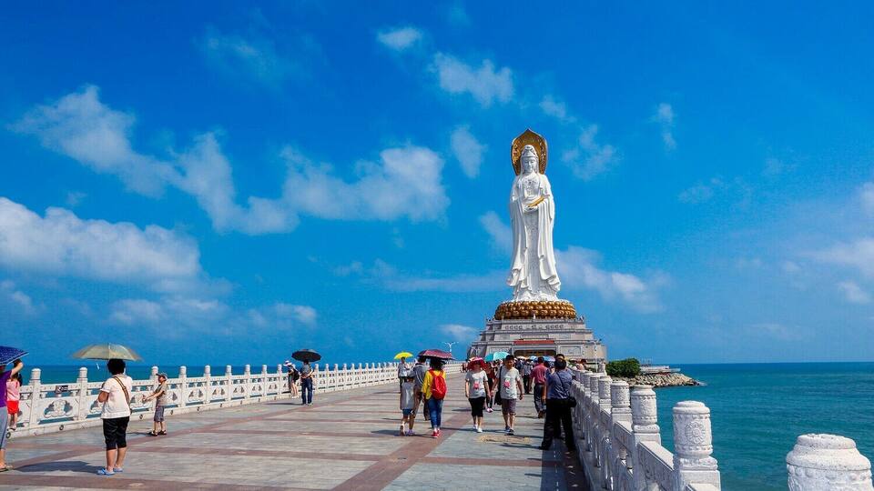 The #Guanyin of the South Sea of #Sanya,one of the largest cultural tourist attractions in China.
https://twitter.com/Beautifulgx