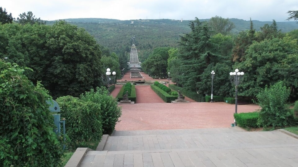View from Tbilisi's Vake Park.