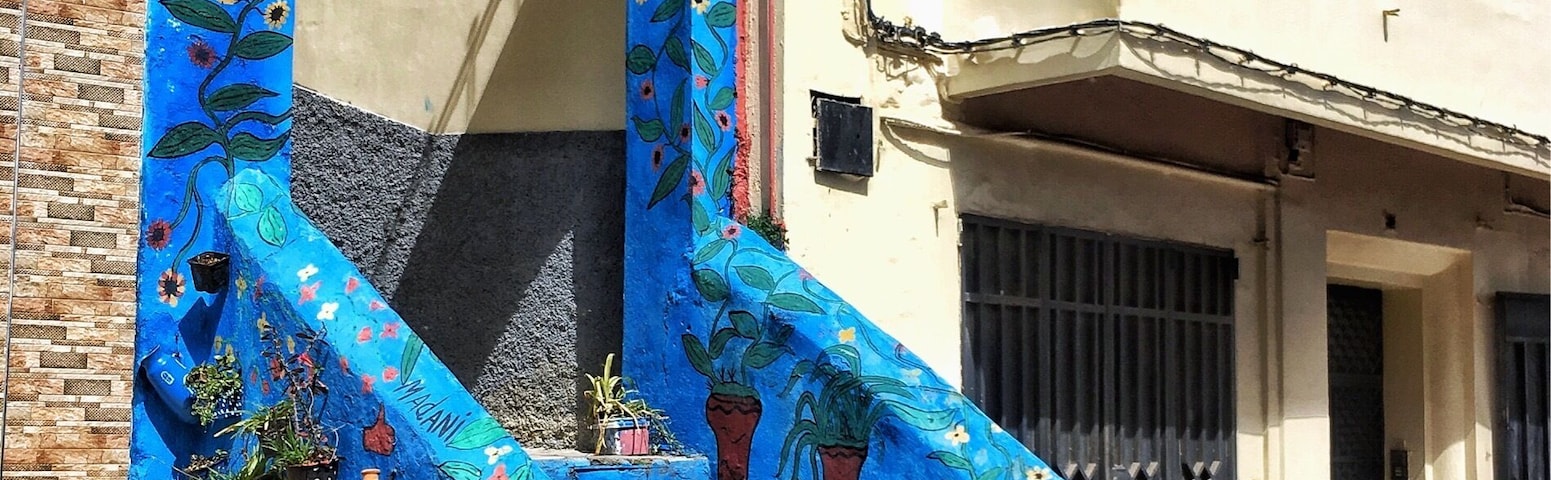 Tanger, Morocco. Just a stairway I thought was interesting.
#BVSBlue photo contest