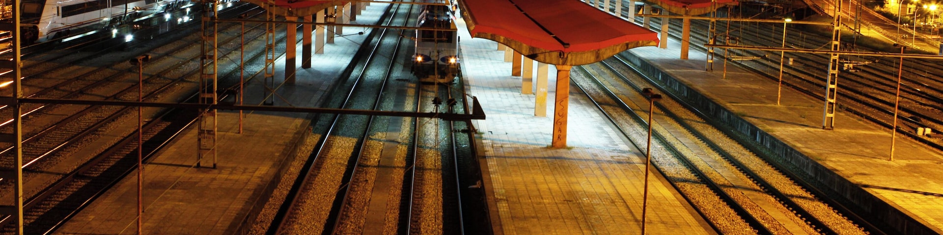 Train station Vigo Urzáiz, Galicia, Spain