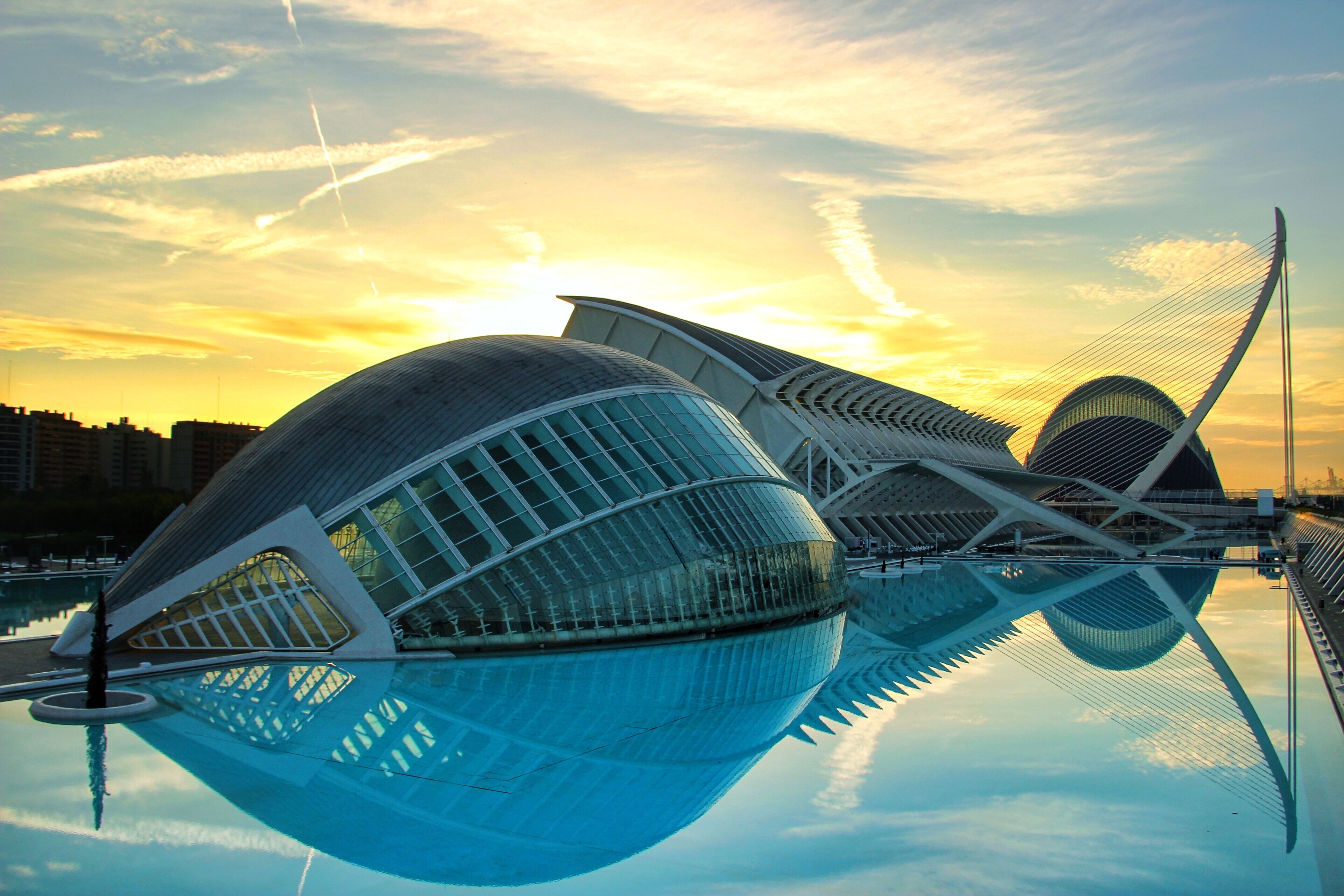 The science building in Valencia is one of the most breathtaking modern architecture complex ever. 
#LifeAtExpedia