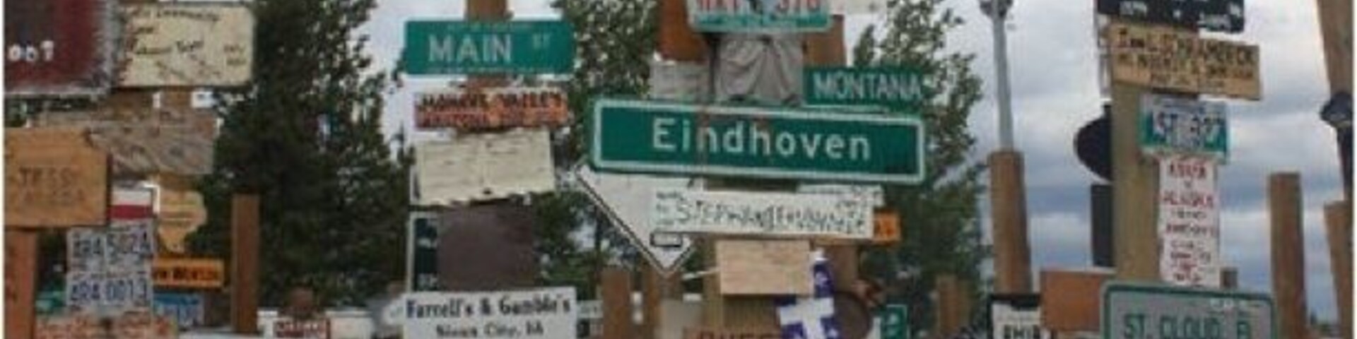 Sign Post Forest in Watson Lake, YT CAN. This is definitely a great place to stop and walk through!!! Bring a sign with you if you can.