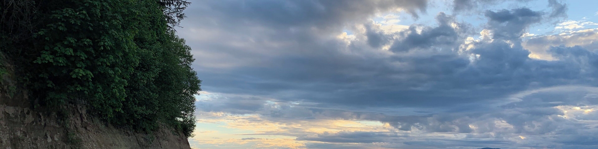 Stanley park at dusk #nature #ocean #sunset #seaside