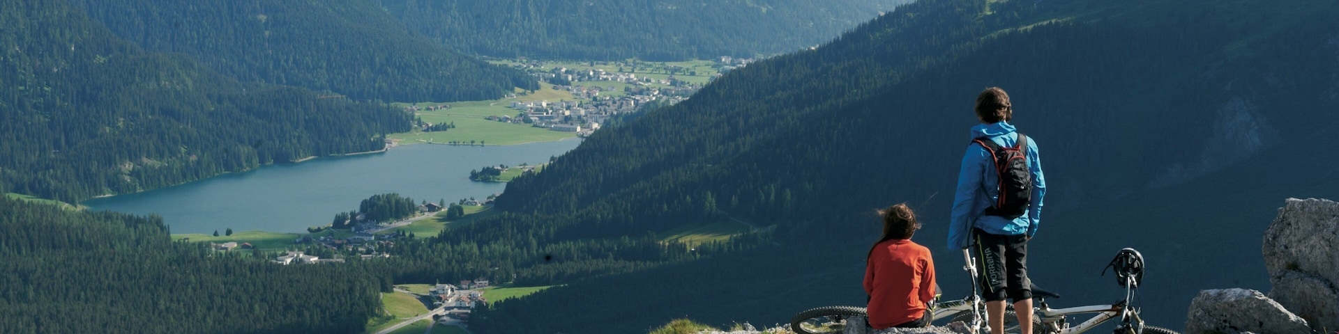 Klosters-Serneus featuring mountains, landscape views and tranquil scenes