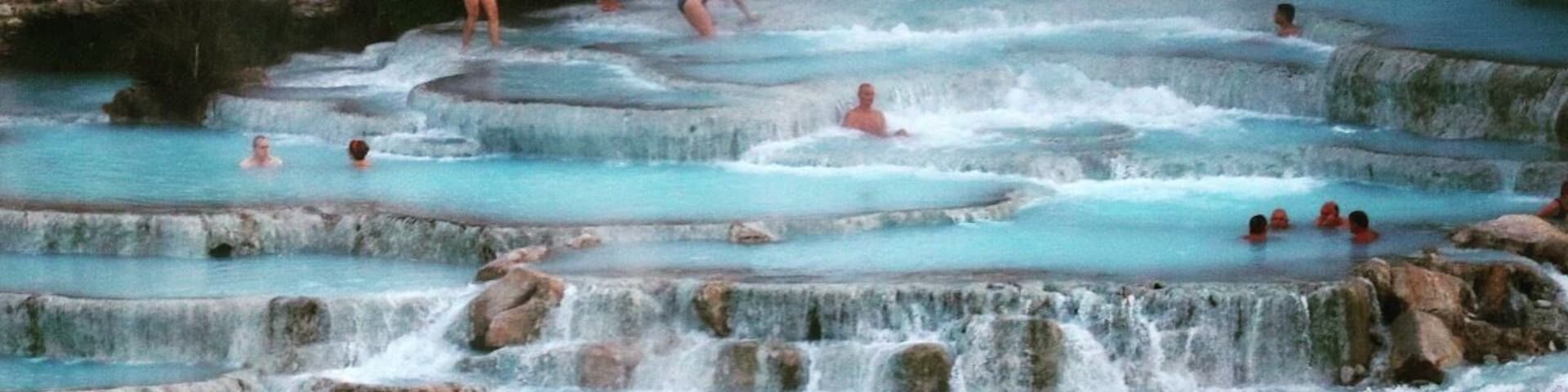 This is by far one of my favorite experiences in Italy; not to mention meeting some amazing new Italian friends there. #thermalbaths #italy #italia #mineralbaths #funforallages