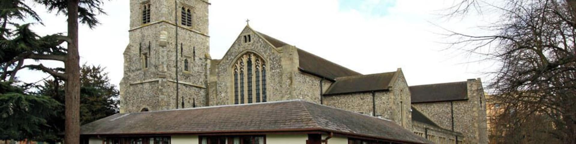 St Peter & St Paul, Church Road, Bromley With extension