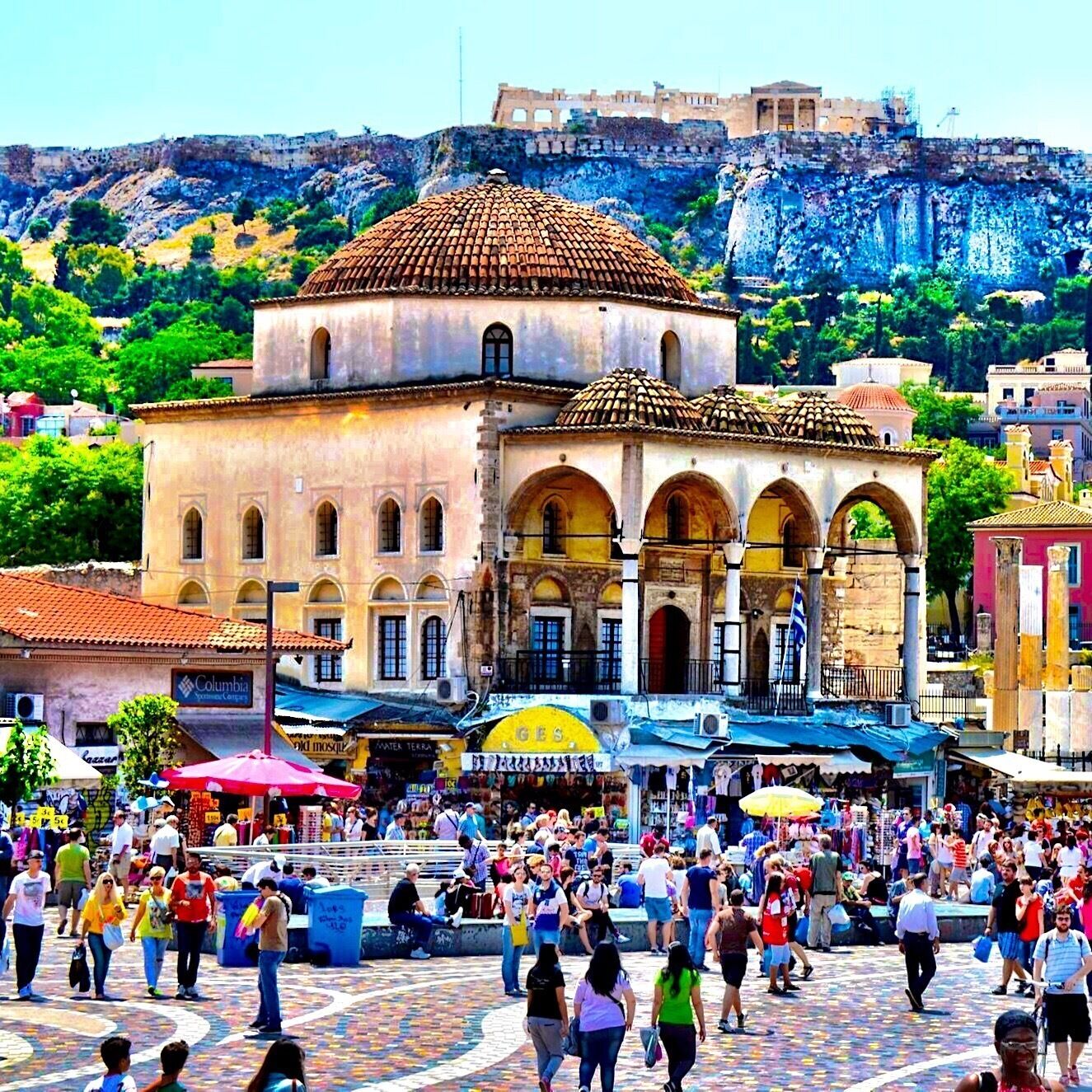 Don't miss the Monastiraki Flea Market on Sundays.