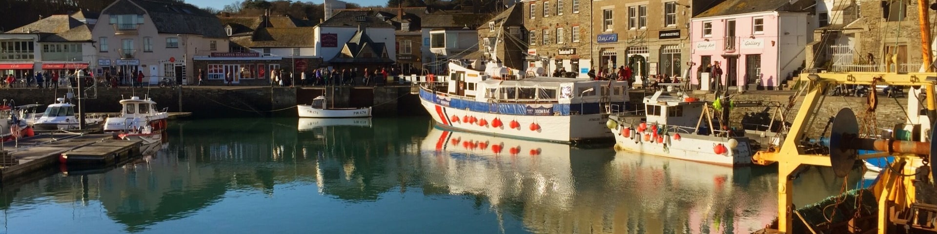 The loverly Harbour at Padstow