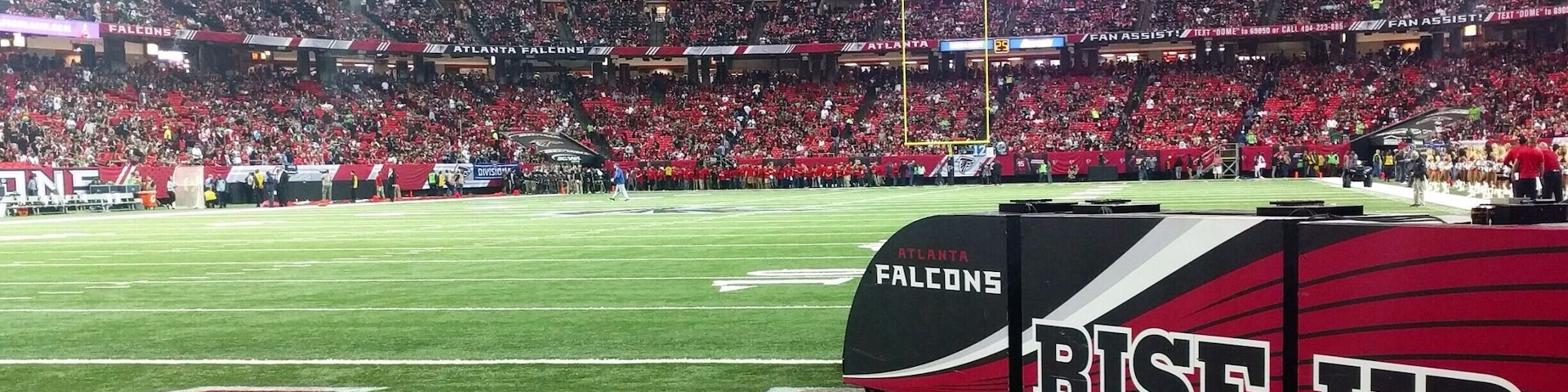 #lifeatExpedia
Taken from the sidelines of the Georgia Dome at the play-off game this season against the Seahawks!