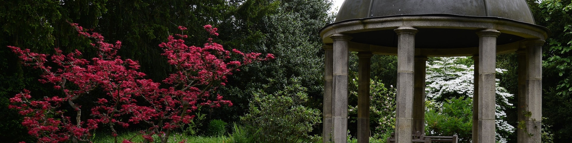 Kingston Bagpuize: Gazebo in Church Copse