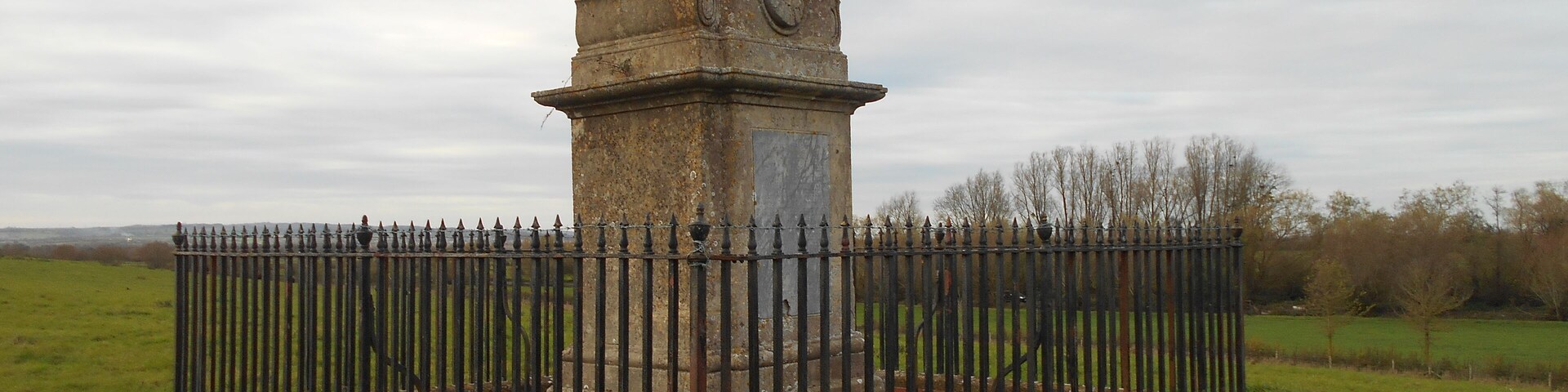 King Alfred's Monument, Athelney, Somerset. Built in 1801 for the squire John Slade.