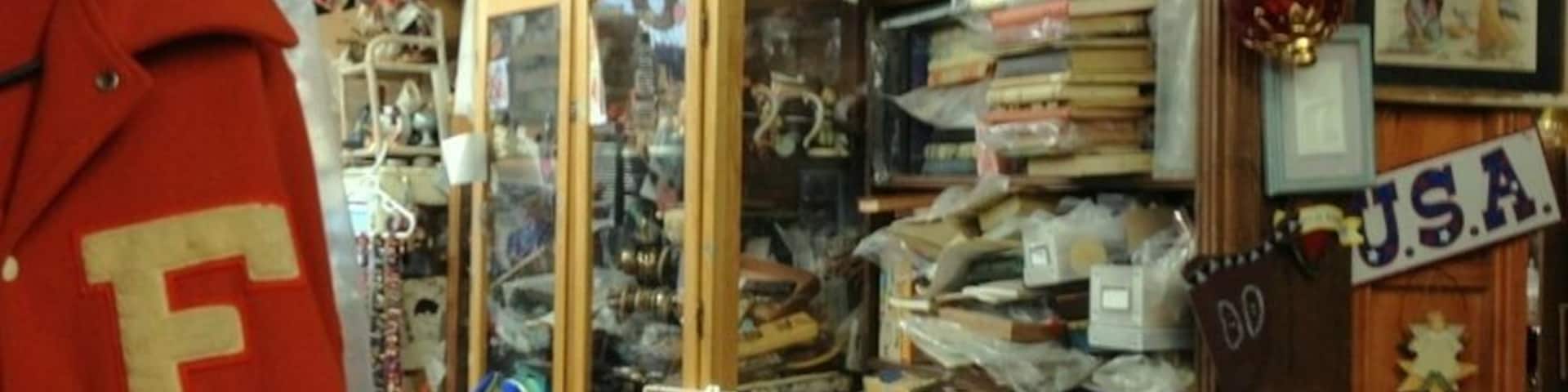 Out Of The Past Collectibles is a fascinating and funky store. Their shelves are crammed floor-to-ceiling with odds, ends, antiques, and toys. It's like shopping at a giant kooky garage sale. You can find some good deals and rare gems among the truckloads of old stuff. They've been in Austin for 30 years.