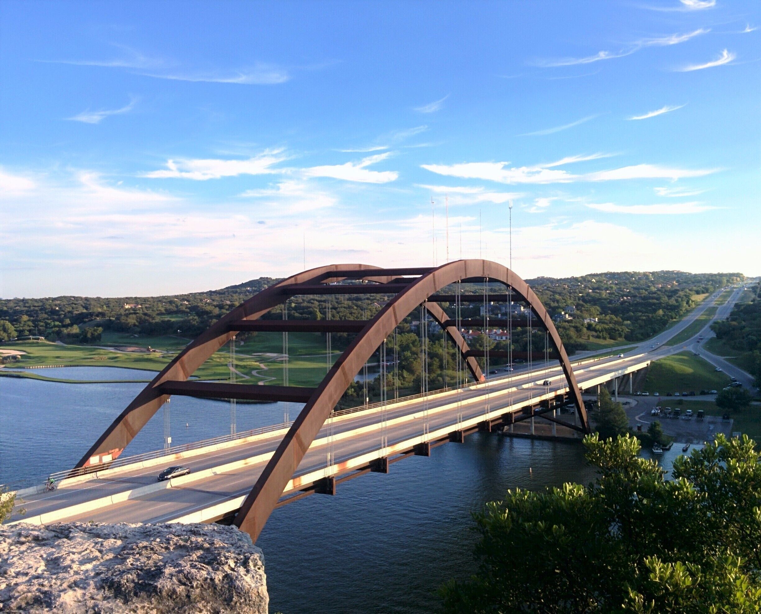 The Austin 360 overlook. A great spot for photos! 