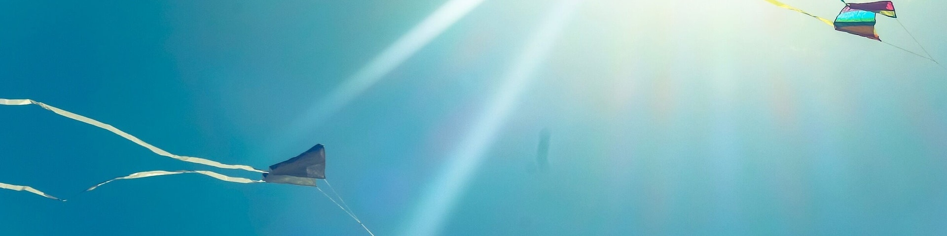 A beautiful sunny day on a sandy family beach