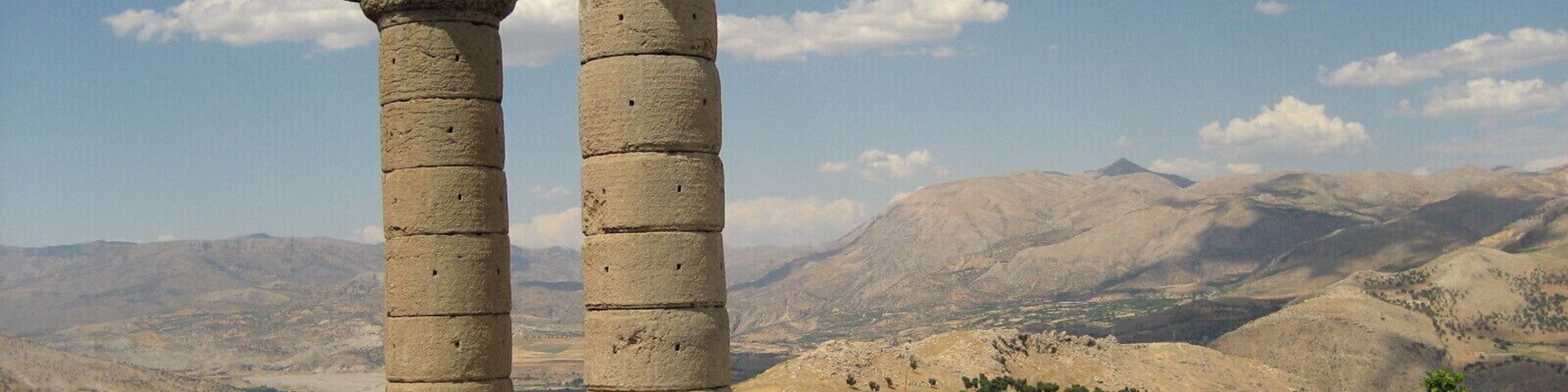 Roman ruins abound as you travel through the arid countryside in south-eastern Turkey.
